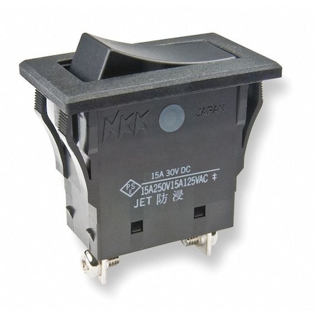 Nkk Rocker Switch, SPDT, 3 Connections WR13AT | Zoro