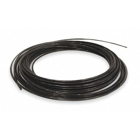 Nycoil Tubing, 1/8" OD, Nylon, Black, 50 Ft 2VDK7 | Zoro