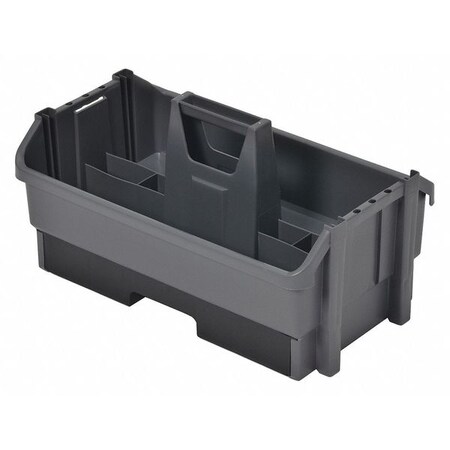 Contico Tool Organizer/Caddy, Plastic, Gray w/Black Drawer G1911 | Zoro
