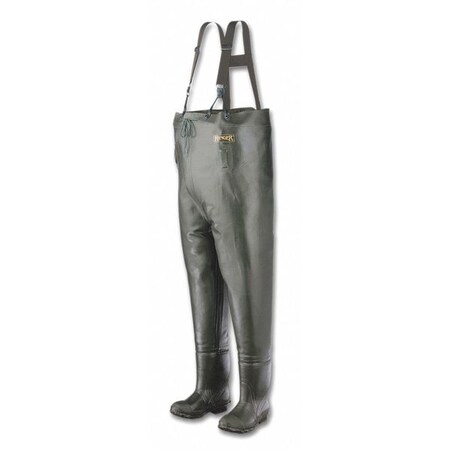 Ranger By Honeywell Chest Waders, Plain Toe, Mens, 14, Green, PR A2070 ...
