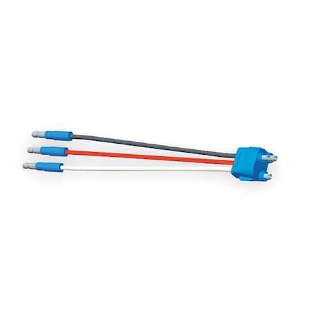 Grote Pigtail, 3 Wire, 90 Degree, For Female Pin 66825 | Zoro