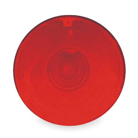 Grote Replacement Lens, Red 91582 | Zoro