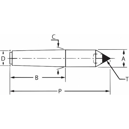 Riten High Speed Full Dead Center, 0.935, 2MT 71023 | Zoro