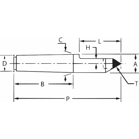 Riten High Speed Half Dead Center, 1.231, 6MT 71064 | Zoro