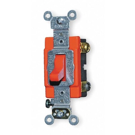 Leviton Toggle Switch Rd 3-Way Toggle Switch 20A-120-277Vac 1223-2R | Zoro