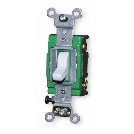 Leviton Toggle Switch Sm Iv Sw 30 Amp 3032-2W | Zoro