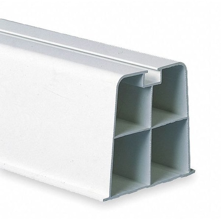 Diversitech Mount Block, 39-3/8 In. L, White 230-MB36W | Zoro