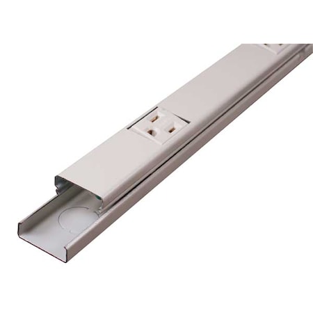 Legrand Prewired Raceway, 10 Outlets, 6 In. D V20GB506 | Zoro