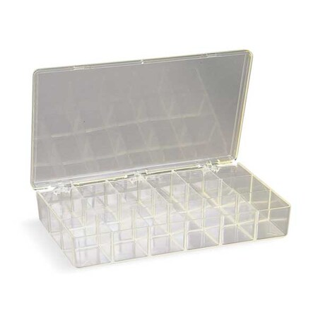 Flambeau Compartment Box with 18 compartments, Plastic, 1 13/16 in H x ...