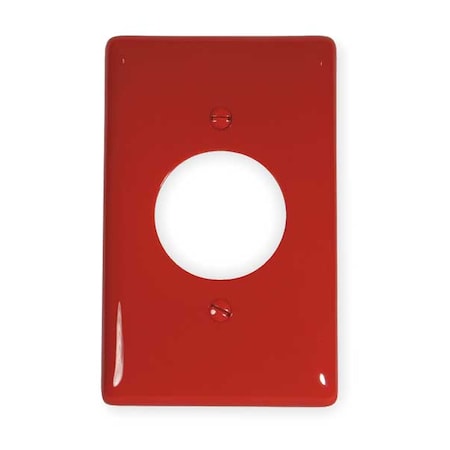 Hubbell Wiring Device-Kellems Single Receptacle Wall Plates and Box ...