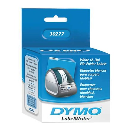 Dymo Printer Label 9/16" W, 3-7/16" L 30277 | Zoro