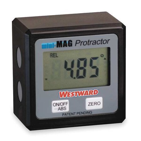 Westward Magnetic Digital Protractor, 2.165 In 2YNK6 | Zoro