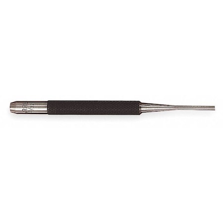 Starrett Drive Pin Punch, 3/32 In Tip, 4 In L 565B | Zoro