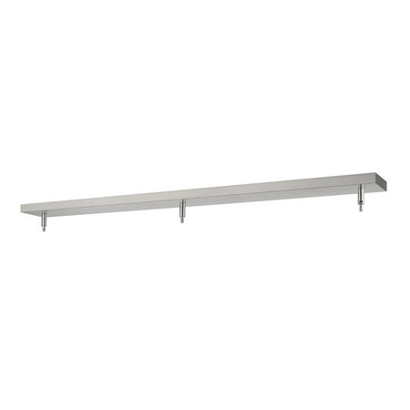 Z-Lite Multi Point Canopy 3 Light Ceiling Plate, Brushed Nickel CP4403 ...