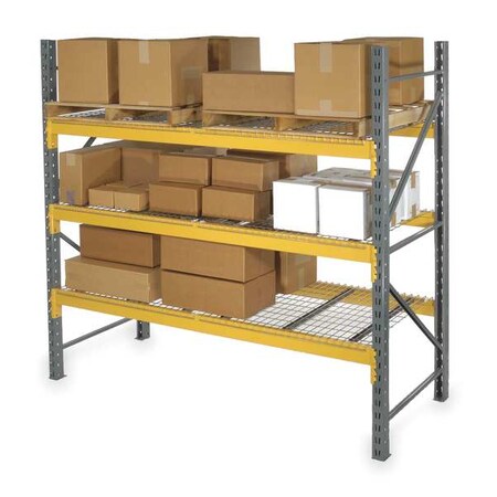 Husky Rack & Wire Upright Frame, Lynx, Roll Formed Style, 120 in H, 3 ...