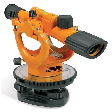 Johnson Level & Tool 22X Builders Transit Level, Range 200 Ft 40-6910 ...