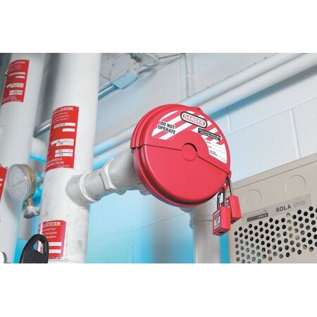 Master Lock Gate Valve Lockout, Fits Sz 1 to 3 480 | Zoro