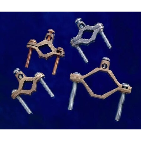 Nvent Erico Pipe Clamp, Grounding, Zinc ZWP1J | Zoro