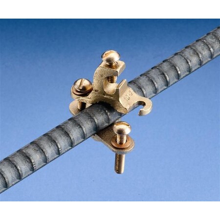 Nvent Erico Ground Clamp, Parallel Burial, Bronze EK16 | Zoro