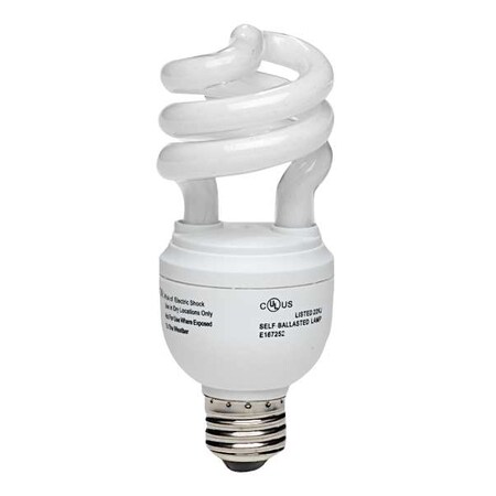 Lumapro LUMAPRO 15W, Spiral Screw-In Fluorescent Light Bulb 2CUU7 | Zoro