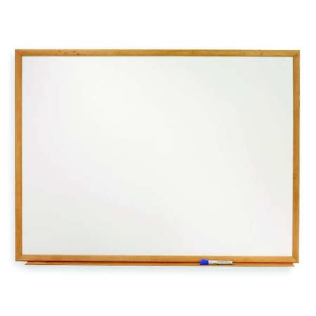 Quartet 48"x72" Melamine Whiteboard, Gloss S577 | Zoro