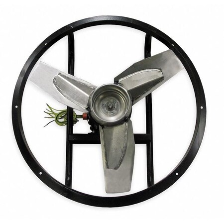 Dayton Fan, 12 In, 208-230/460V, Haz Loc, 800 CFM 3GPA9 | Zoro