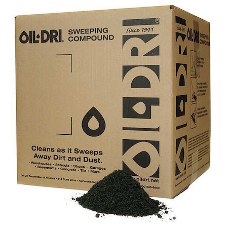 Oil-Dri Mighty Green Sanded Sweeping Compound L91050MG | Zoro