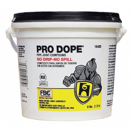 Hercules Pro Dope[R] Thread Sealant,6 lb.,Gray (15433) | Zoro