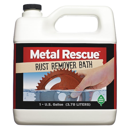 Metal Rescue Rust Remover, Non-Toxic, PH Neutral METALRESCUE1GAL | Zoro