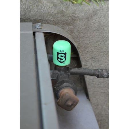 Jb Industries Refrigerant Cap Locks, 1/4 in., R-22, PK50 SHLD-G50 | Zoro