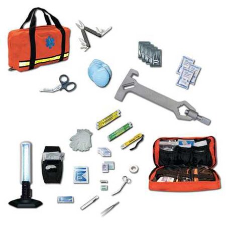 Emi Disaster Response Kit, 63 Piece, Orange 471 | Zoro