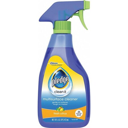 Pledge Multi-Purpose Cleaner, 16 oz. Trigger Spray Bottle, Unscented, 6 ...
