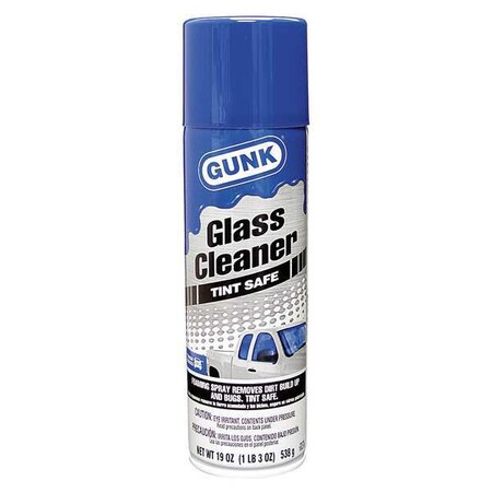 Gunk Glass Cleaner, 19 oz., Aerosol Can, Clear TGC19 | Zoro