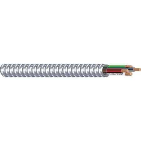 Southwire Metal Clad Building Cable, MC, 12 AWG, 3C with Ground C ...