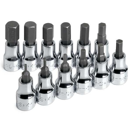 Sk Professional Tools 3/8 in Drive Socket Set, Metric, 7 pcs 19706 | Zoro