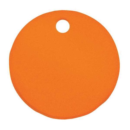 C.H. Hanson Blank Tag, Aluminum, 1 1/2 in H x 1 1/2 in W, 1 1/2 in Dia ...