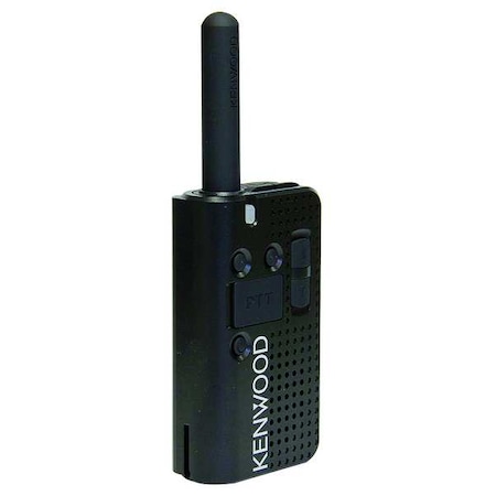 Kenwood Two Way Radio, 4 Channels, UHF PKT-23K | Zoro