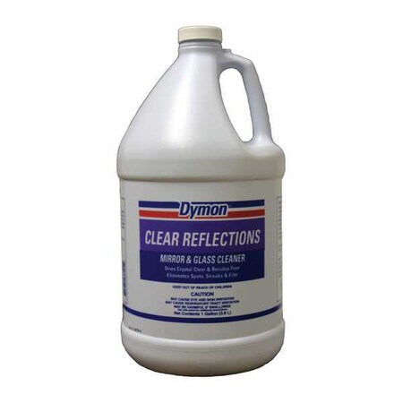 Dymon Liquid Glass Cleaner, 1 gal., Clear, Floral, Bottle, 4 PK 38501 ...