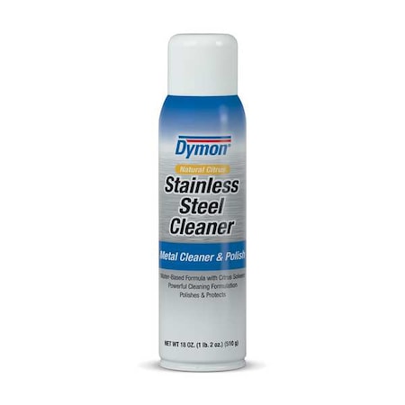 Dymon Stainless Steel Cleaner and Polish, PK12 34520 | Zoro