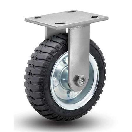 Colson 8" X 2" Non-Marking Rubber Monoprene Rigid Caster, No Brake ...