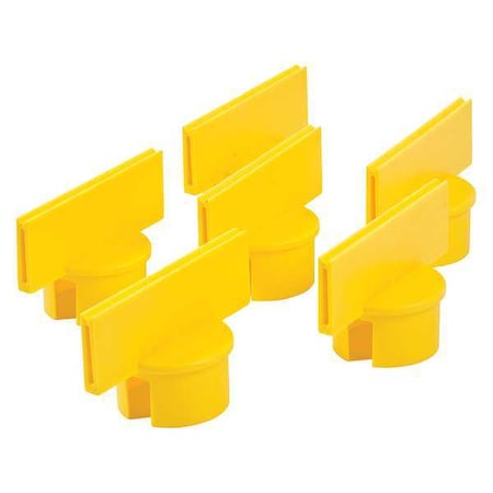 Brady Post Sign Adapter, Polyethylene, PK6, 80961 80961 | Zoro