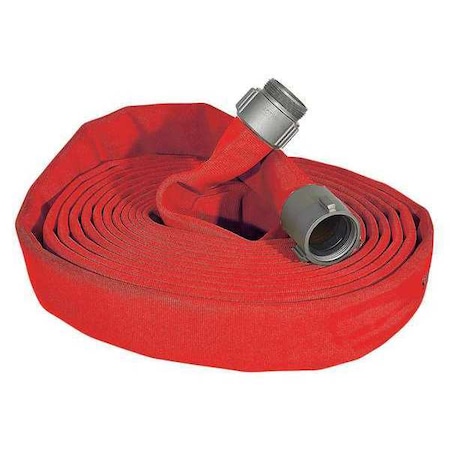 Kuriyama Attack Line Fire Hose, 100 ft., Red G52H25HDR100 | Zoro