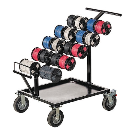 Southwire Large Capacity Wire Cart 535 1000 lb. Capacity, 50"L x 29-1/2 ...
