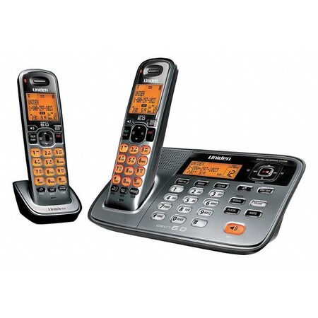 Uniden Cordless Telephone, Dual Handset D1785-2T | Zoro