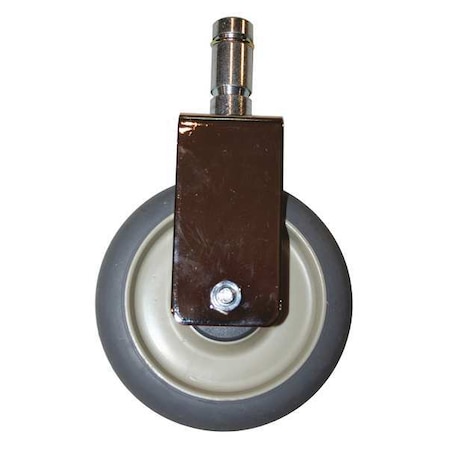 Metro Rigid Stem Caster, H5 In, 18 In Channel, PR 5MR-18 | Zoro