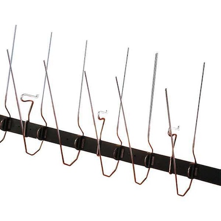 Bird Barrier Bird Repellent Spikes, Gutter-Point, PK50 GP-SG50 | Zoro