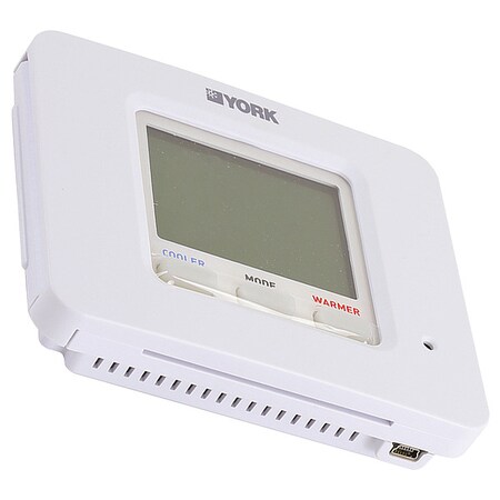 York Thermostat 2 Heat/1 Cool Stage, Program S1-THSU21P1Y | Zoro