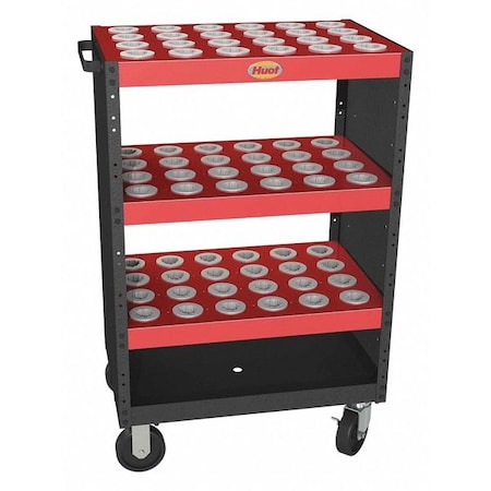 Huot CNC Tool Cart, CAPTO C6 Toolholders 13776 | Zoro