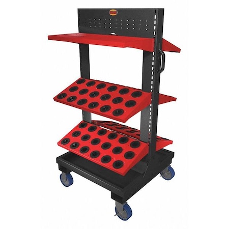 Huot CNC Tool Cart Tree, HSK40A 55964 | Zoro