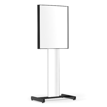 Versa-Stand Sign Holder, Aluminum/Steel/Acrylic VSHD2228SV-PP | Zoro